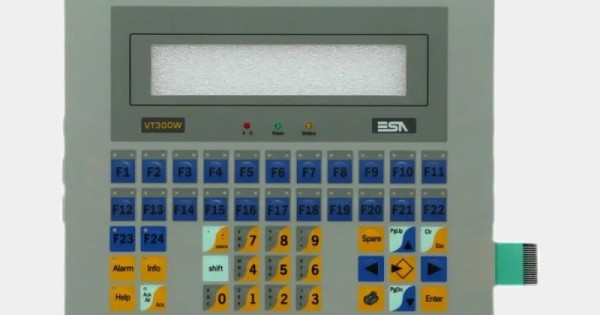 EPM-H312 Membrane Keypad for Lenze HMI repair